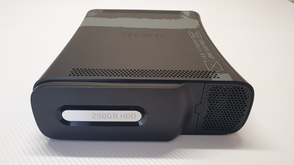 250GB Microsoft Xbox 360 Limited Edition Modern Warfare 2 MW2 Console ...