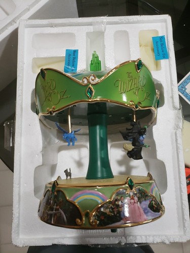 The Wizard Of Oz Illuminated Carousel By Bradford Exchange | eBay