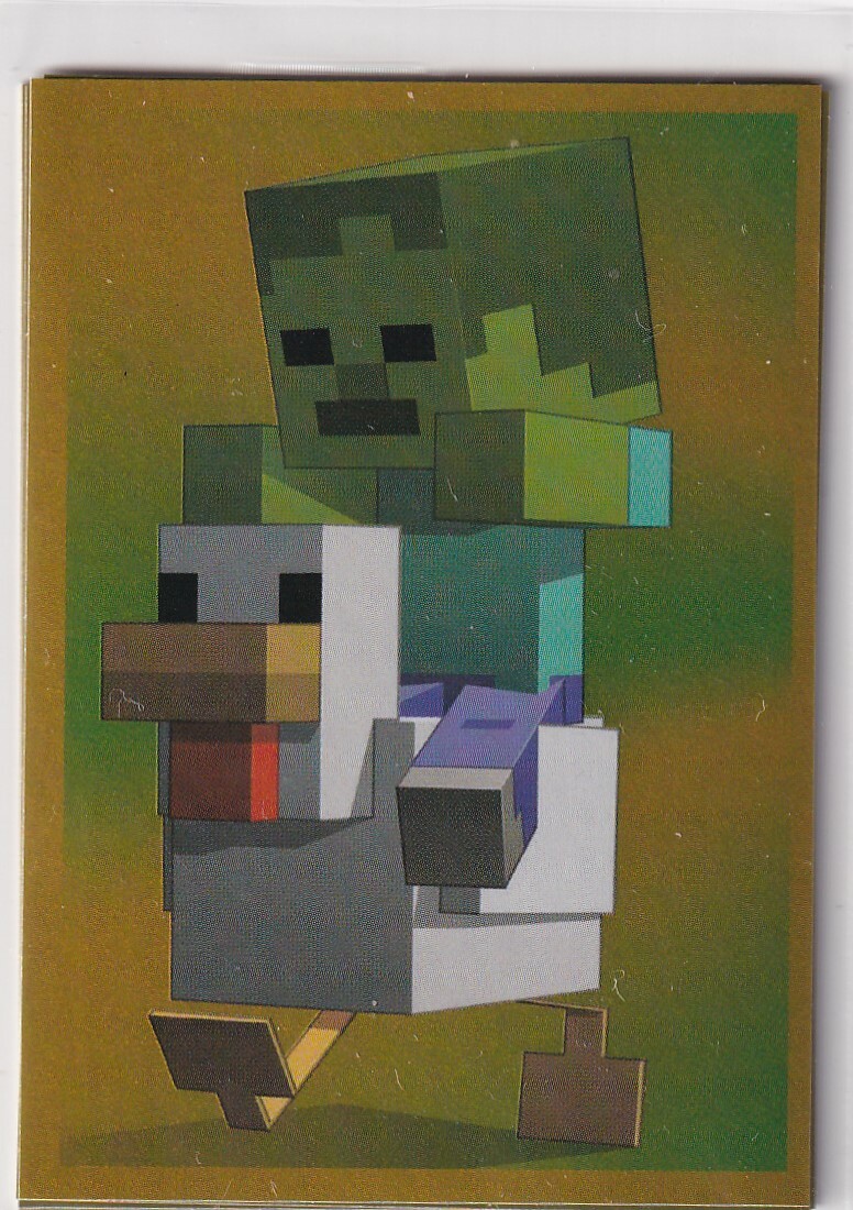 Minecraft Baby Zombie Riding Chicken