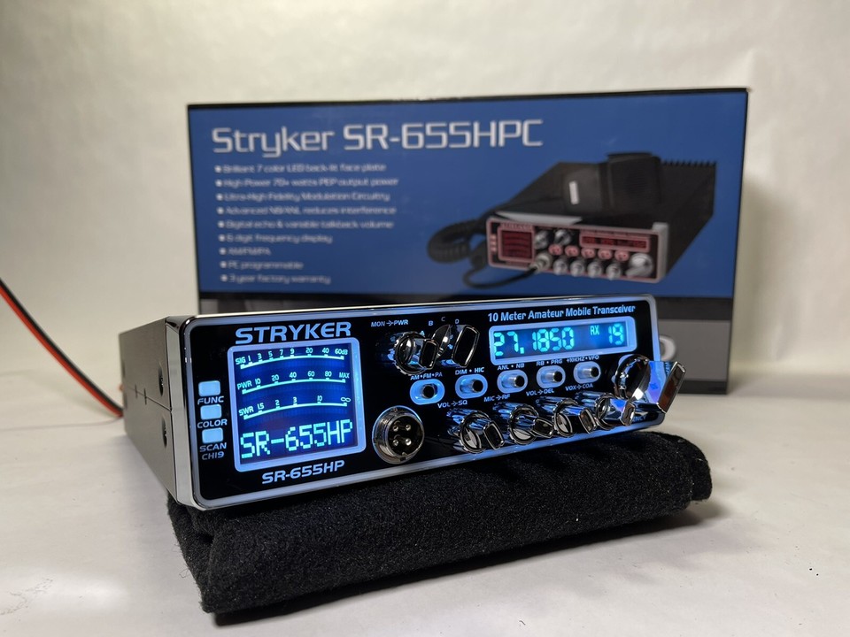 Stryker SR-655HPC Amateur Radio AM/FM 10 Meter Amateur RADIO PRO TUNED ...