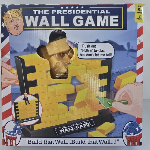 The Presidential Wall Game Donald Trump Collectible Missing One Of Two ...