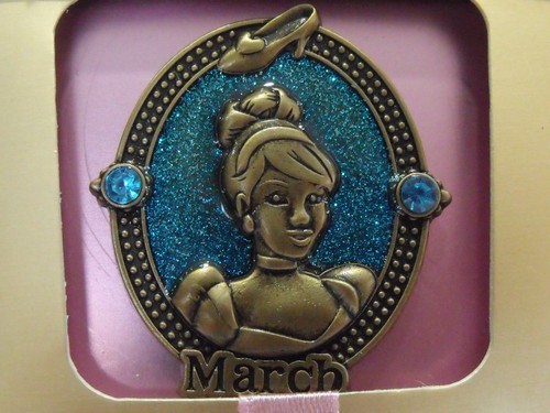 2016 New Disney Pin March Birthstone Aquamarine Princess Cinderella NIB ...