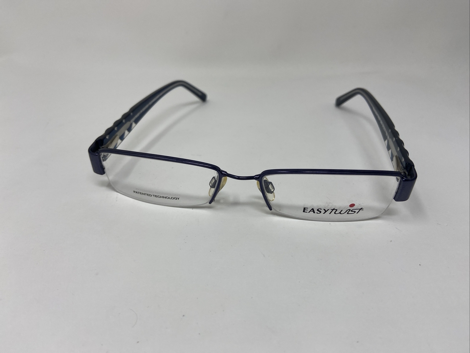 EASYTWIST MOD 846 51/17/135 50 BLUE FLEX HINGE EYEGLASSES FRAME EV64 | eBay