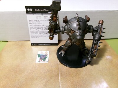 =Dungeons and Dragons D&D GIANTS OF LEGEND Warforged Titan 65/72 with ...