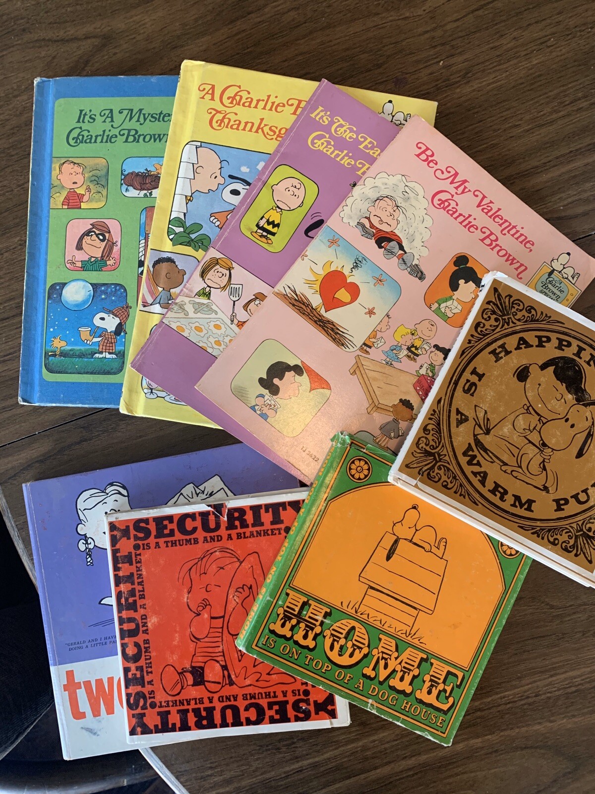 Vintage Charlie Brown Books Lot Of 5 HC | eBay