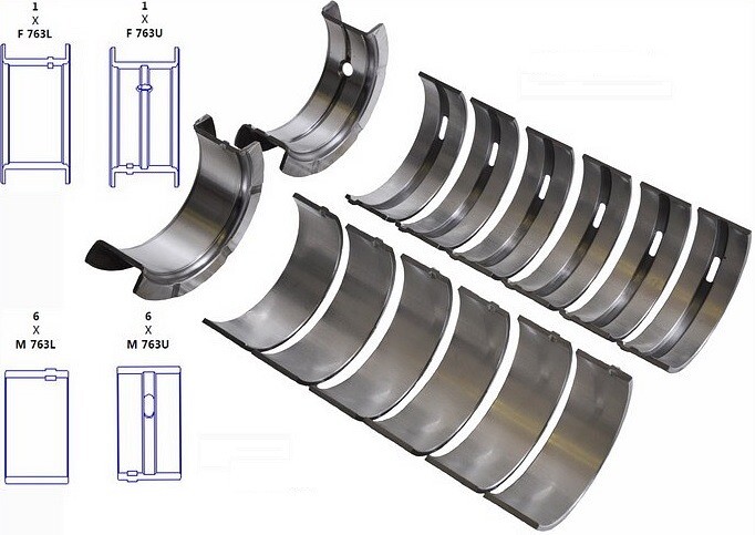 1981 Jeep 258 4.2L OHV L6 12V WITH Tab on OP Cover Plate - ENGINE ...