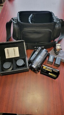 Sony HDR-SR11E 60 GB Camcorder - Black Bundle,sony lens kit vcl-tra ...