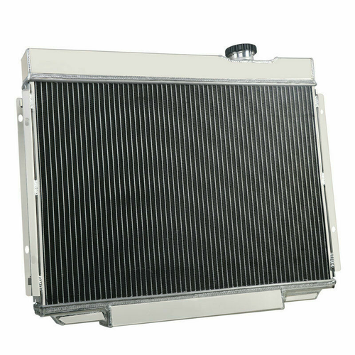 4 Row Aluminum Radiator For 1964 - 1965 1966 Ford Galaxie 500,4.3L 4.7L ...