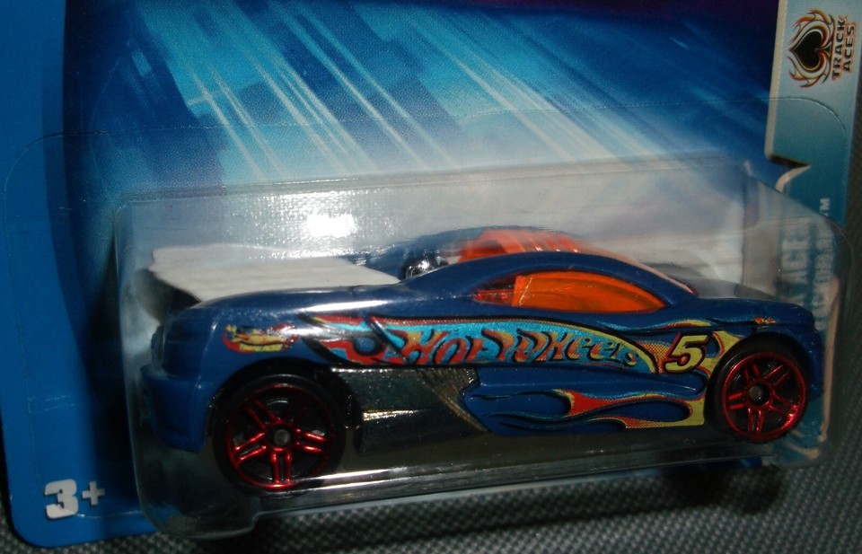 Hot Wheels 2004 #193 Track Aces Backdraft #5 Blue Orange White Surfboard PR5s | eBay