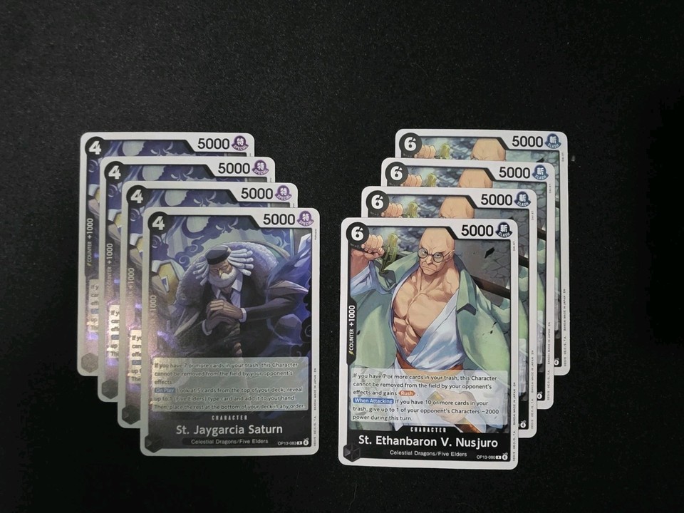 One Piece TCG IMU Tournament Winning/Tournament Ready 51 Card Deck.OP13 ...