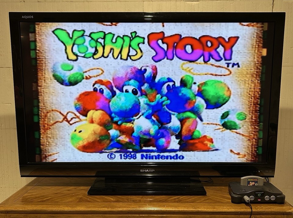 Vintage Yoshi’s Story (Nintendo 64, 1998) Authentic N64 Game Tested ...