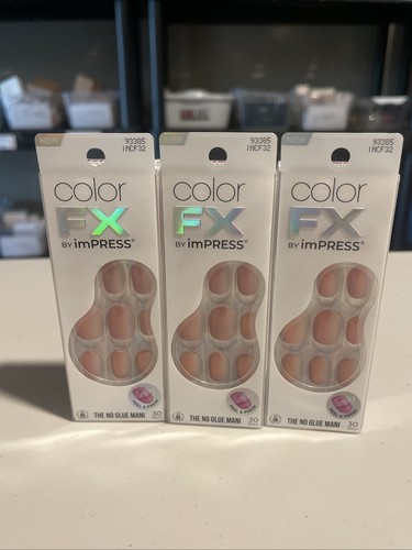 Lot of (3) imPRESS Color FX No Glue Manis #93385 WALK OUT | eBay