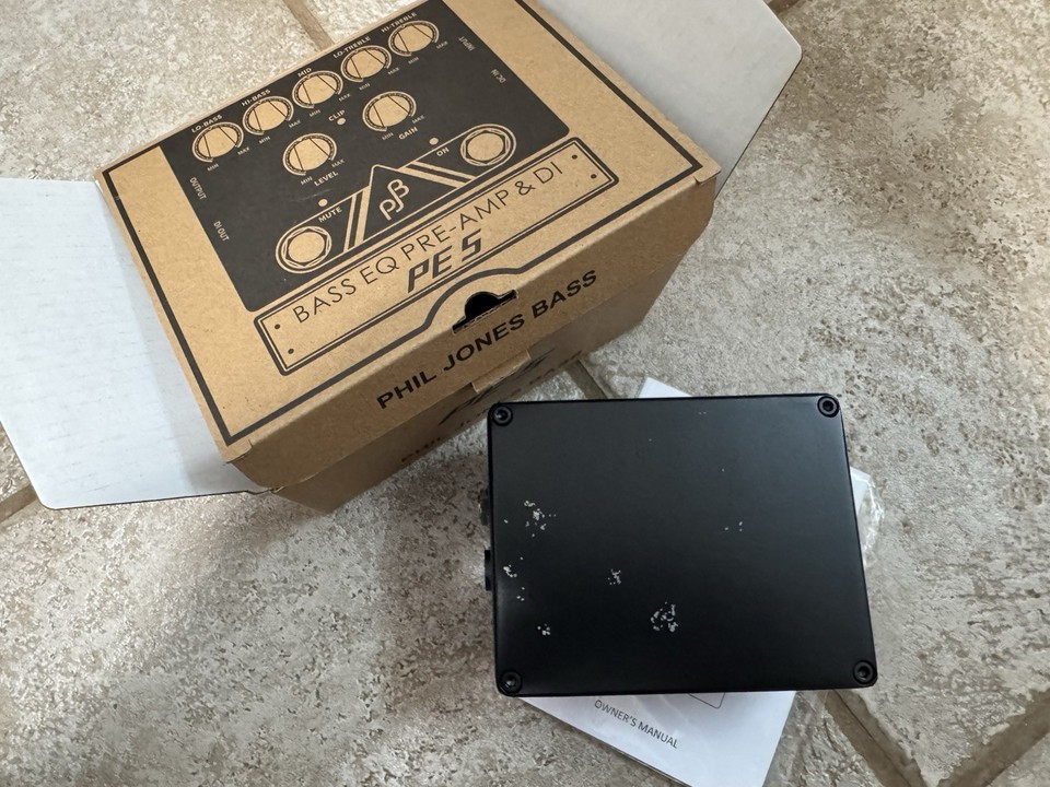 Phil Jones Bass PE-5 5-band EQ Preamp and Direct Box Pedal | eBay