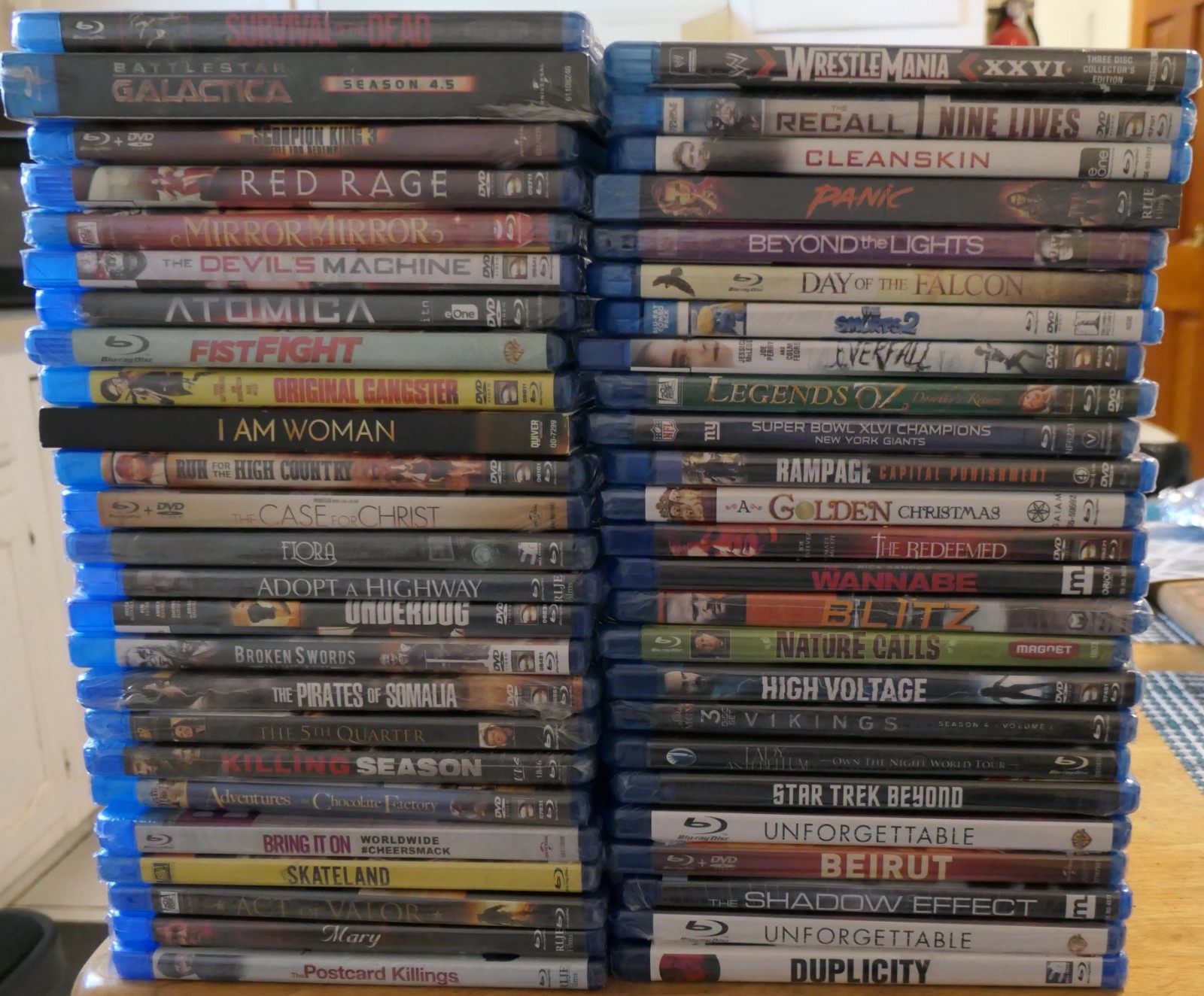 (50) New Sealed Blu- ray Lot For Resale Great Titles (L@@K)(LOT 1 ...