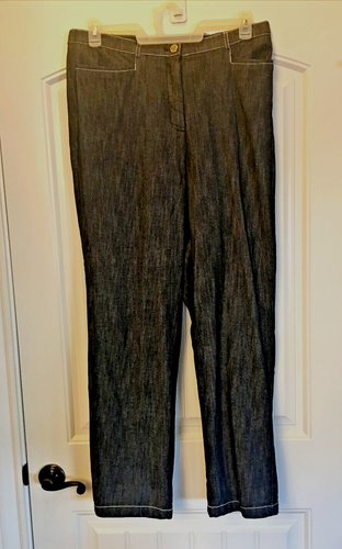 TanJay Black Dark Wash Stretch Jeans Size 14 | eBay