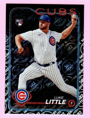 2024 Topps 582 Montgomery Club #546 Luke Little RC Chicago Cubs | eBay