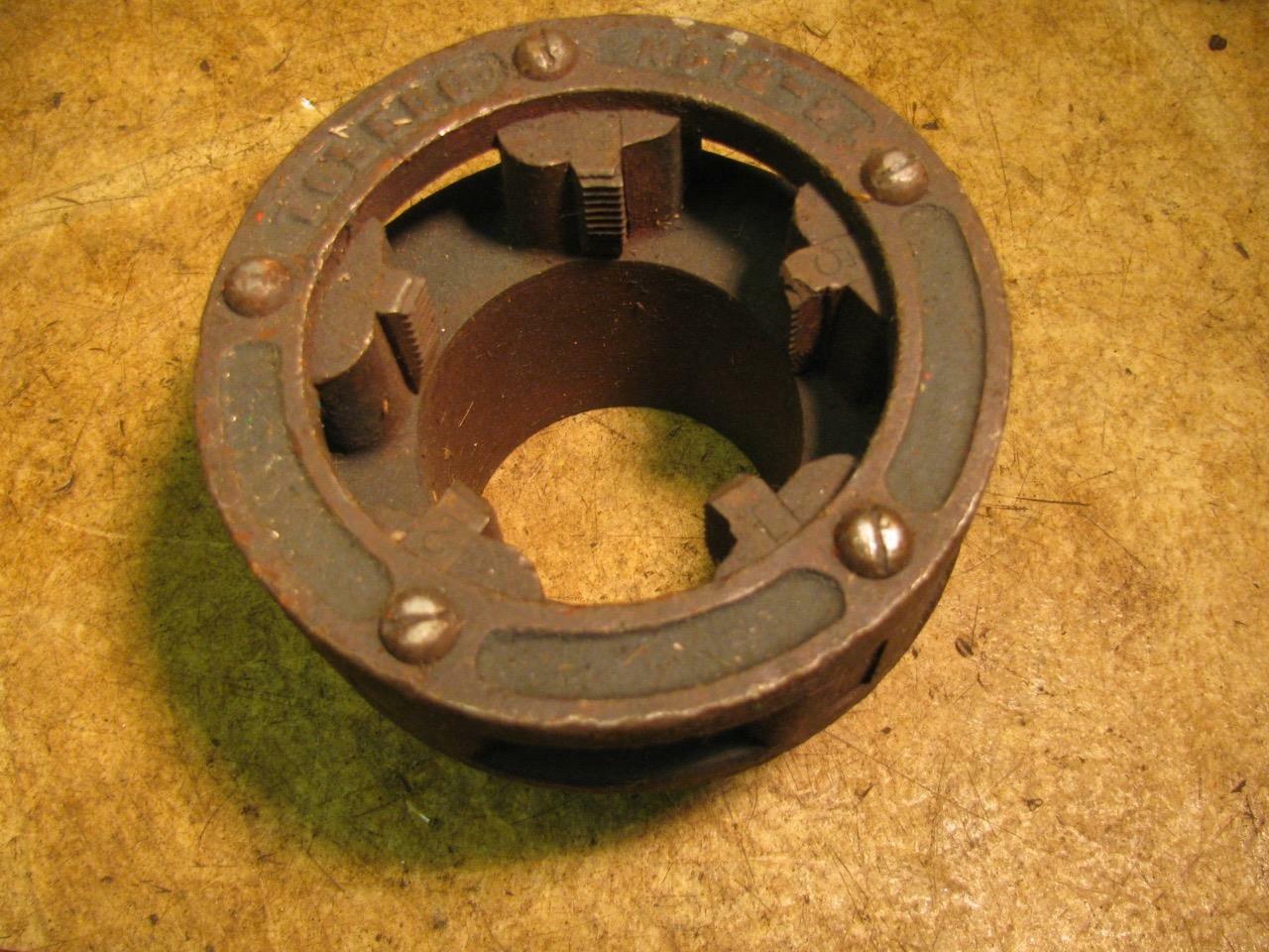 Toledo No 12 2" Die Head Drop Head Pipe Threader Ratchet Hand Tool ...