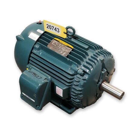 Unused 30HP Baldor Severe Duty Motor 460 Volt, 326T Frame TEFC Enclosed ...