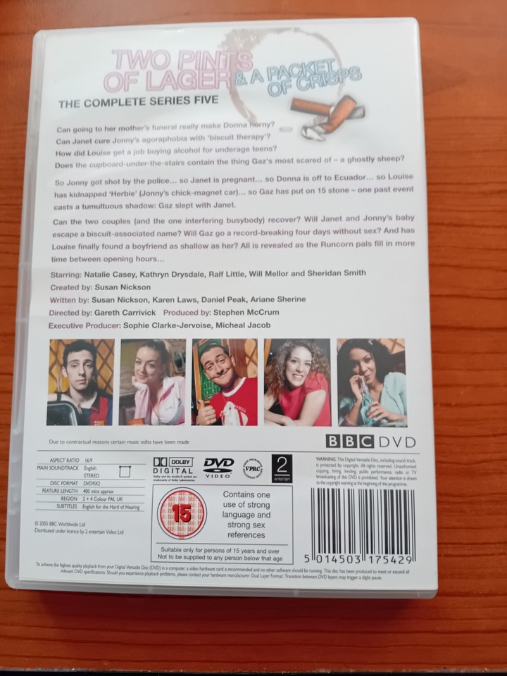 Two Pints Of Lager And A Packet Of Crisps - Series 5 - Complete (DVD ...