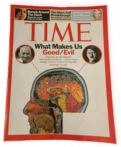 Time Magazine December 3 2007 What Makes Us Good And Evil? | eBay