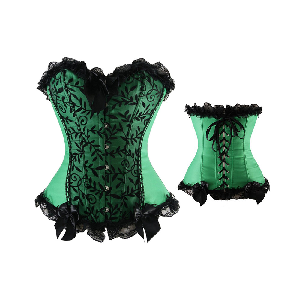 Sexy Bustier Waist Corset Top Lace Up Women Steampunk Basques Lingerie ...