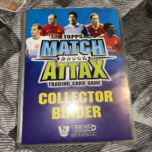 Match Attack Collection Binder 2008/2009 Full Set | eBay UK