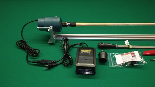 POOL CUE LATHE, HAND TOOLS/ ARBOR SET, HOW TO MANUAL PROUDLY VETERAN ...