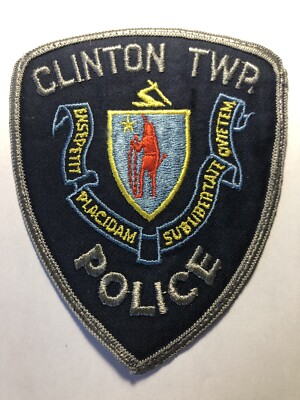 Clinton Township Massachusetts Police Patch | eBay