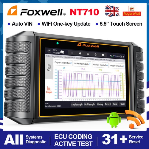 FOXWELL Professional Diagnostic Tool OBD2 All Systems Scanner Fit For ...