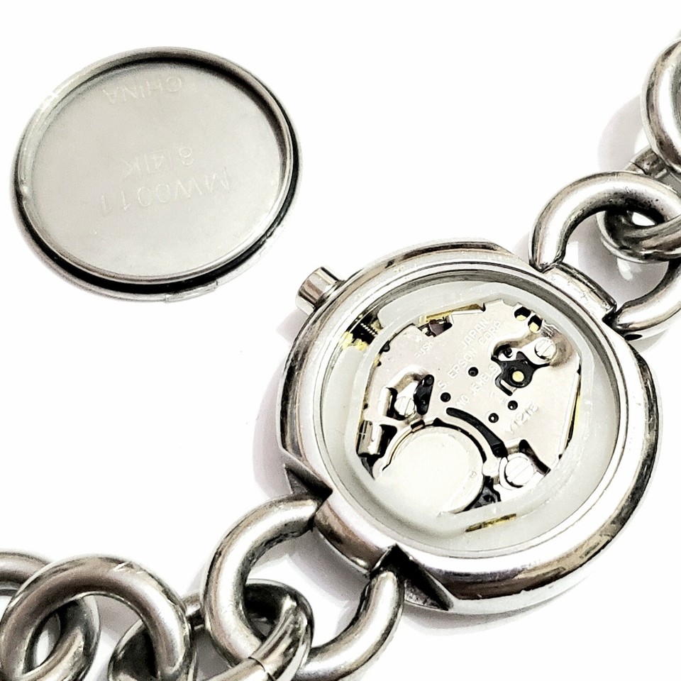 MOSCHINO QUARTZ WRIST WATCH STAINLESS STEEL - FREE SHIPPING | eBay