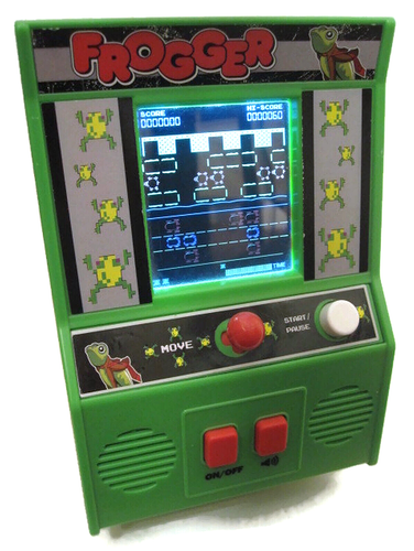 Frogger Konami Classics 09550 Handheld Mini Arcade Game (2016) Tested ...