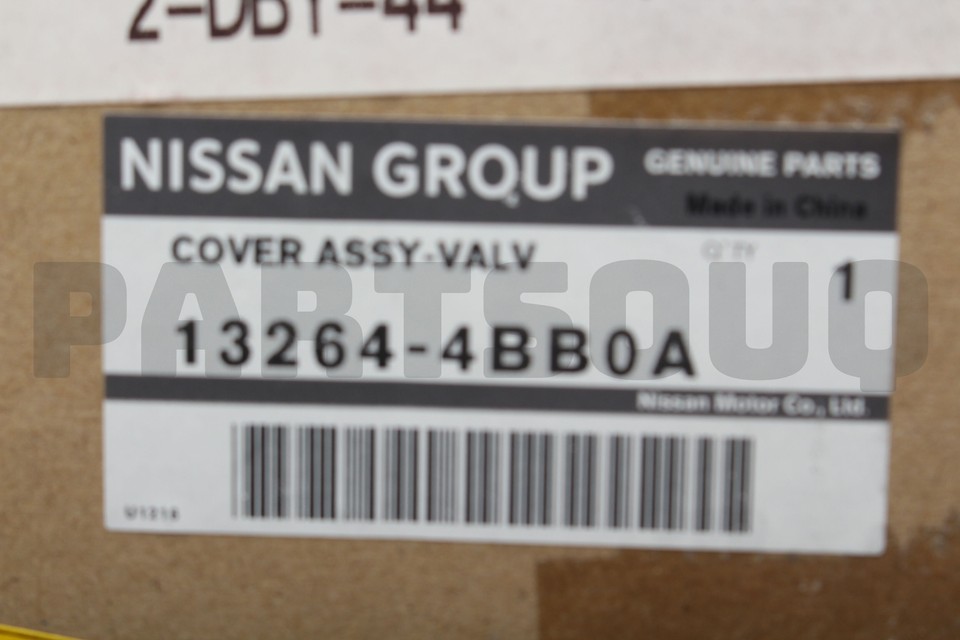 132644BB0A Genuine Nissan COVER ASSY-VALV 13264-4BB0A | eBay