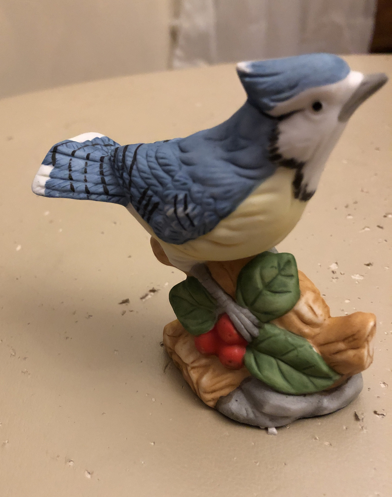 Vintage Porcelain Blue Jay Figurine from The Whitehall Society Blue ...