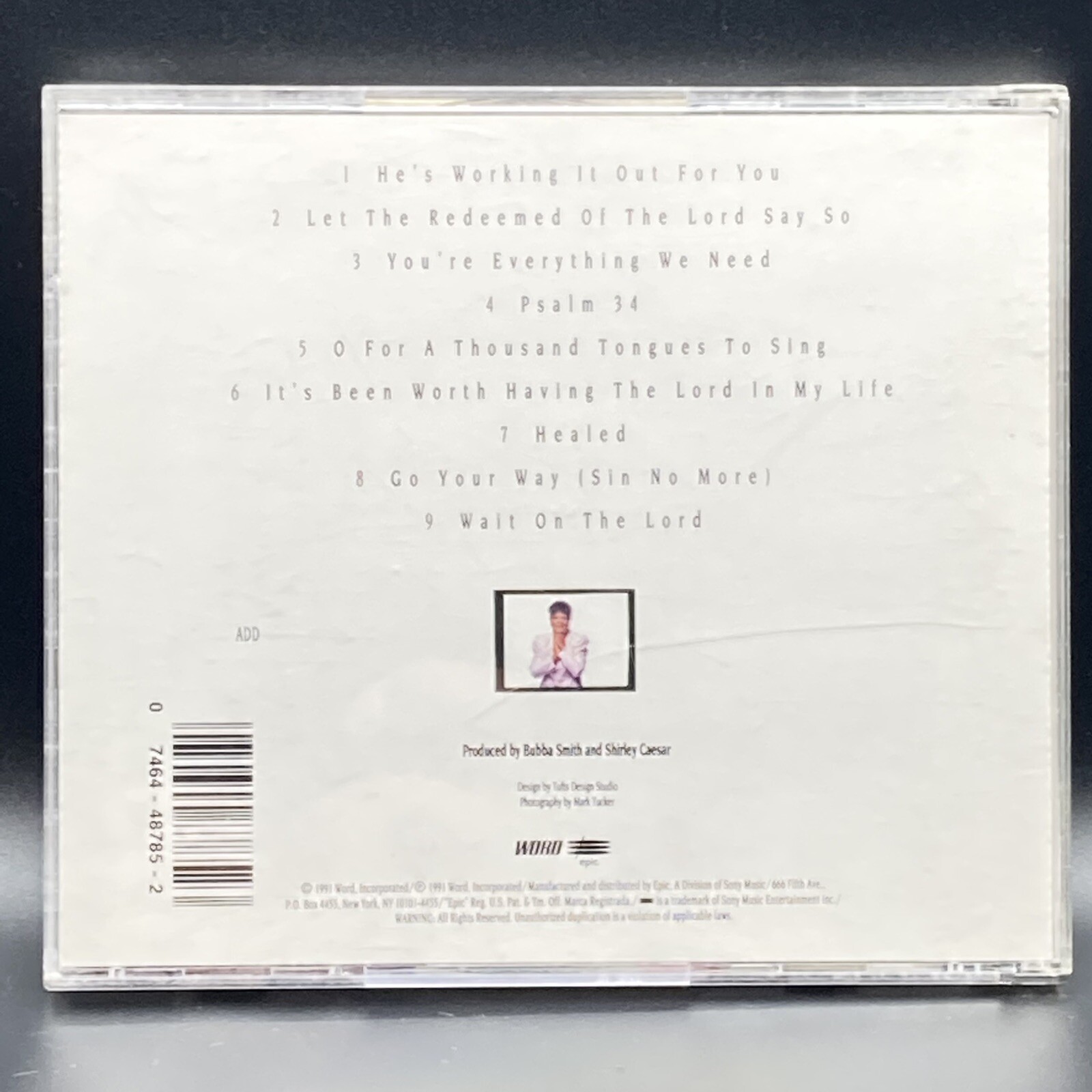 SHIRLEY CAESAR: He's Working It Out for You (CD, 1991) ~ N-MINT Disc ...