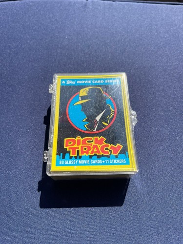 1990 TOPPS DICK TRACY Trading Cards Almost Complete Set 1-50 | eBay