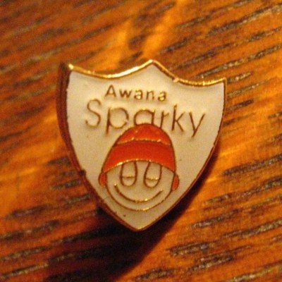 Awana Sparky Lapel Pin - Christian School Education Firefly Mascot ...
