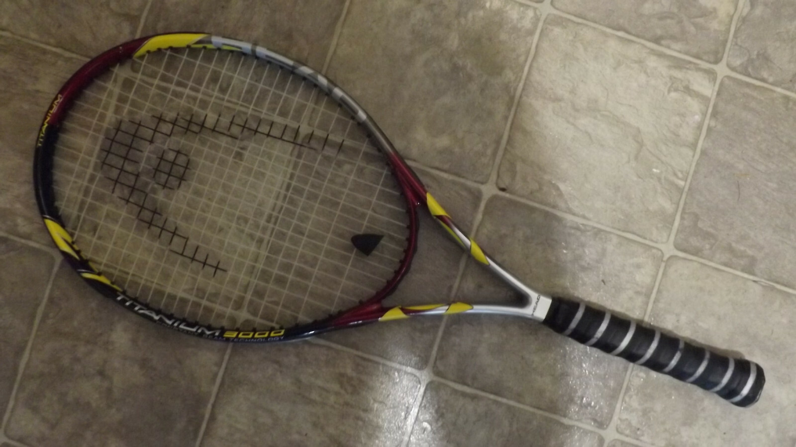 Head Titanium 3000 oversize tennis racket w/ constant beam technology 4 ...