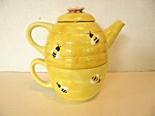 Trump Marina Hotel- Bee Hive Teapot w Cup -3-Piece Trump Collectible | eBay