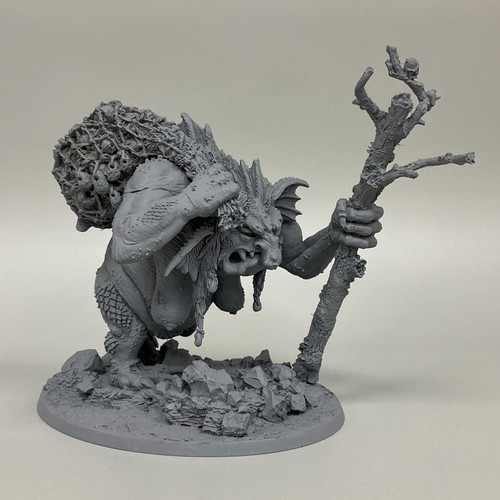 1 TROLL HAG ORCS & GOBLINS FORGE WORLD RESIN WARHAMMER OLD WORLD ...