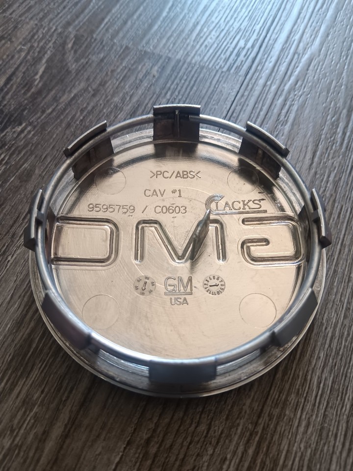 GMC Yukon Sierra Denali Chrome Wheel Center Hub Cover Cap OE OEM ...