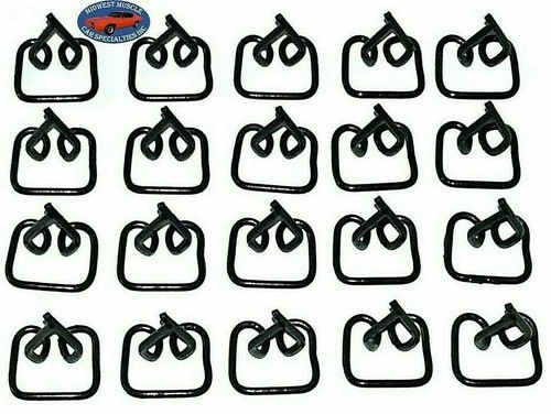 1/2"x1/2" Body Side Molding Door Trim Clips Fits Chrysler Dodge ...