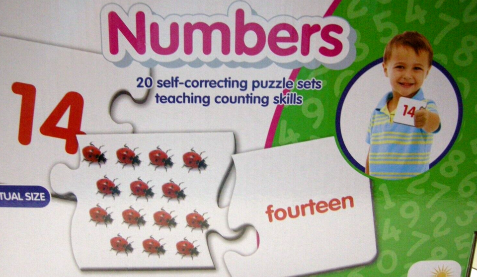 Numbers By The Learning Journey International, 20 Pieces, 3-6 Years ...