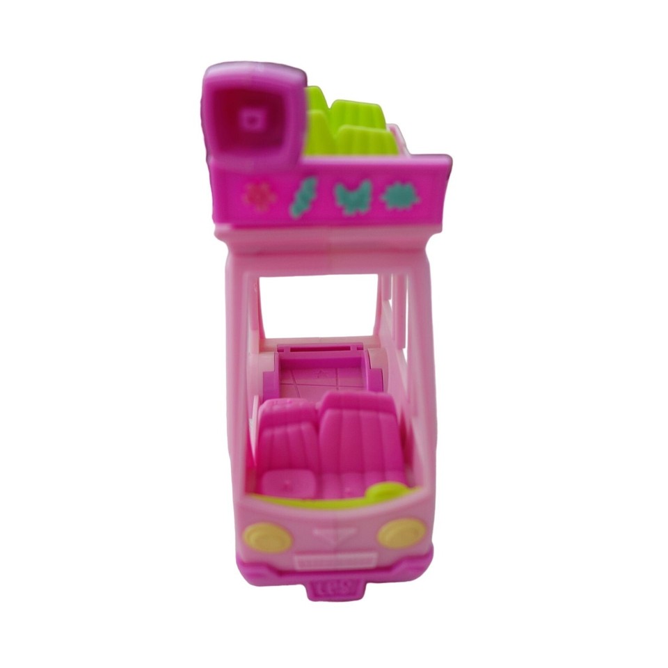 Littlest Pet Shop LPS Pink Shuttle Bus Van Vehicle | eBay