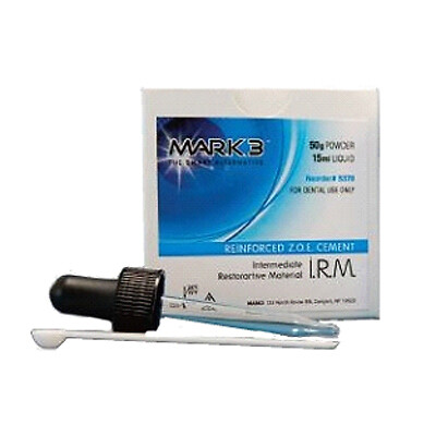 Mark3 Reinforced Z.O.E. Cement (IRM) 50gm Powder and 15ml Liquid | eBay