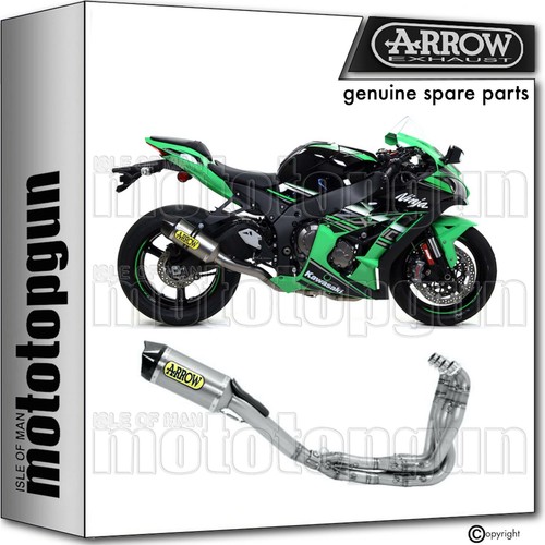 ARROW EXHAUST COMPETITION TI RACE-TECH TITANIUM C KAWASAKI ZX10R ZX ...