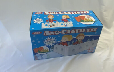 Ideal Sno-Castle Kit Snow Castle/Fort Building Set Toy | eBay