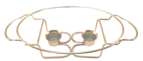 Heavy Duty Retro Mid Century Modern Buffet Table Warming Stand ONLY | eBay