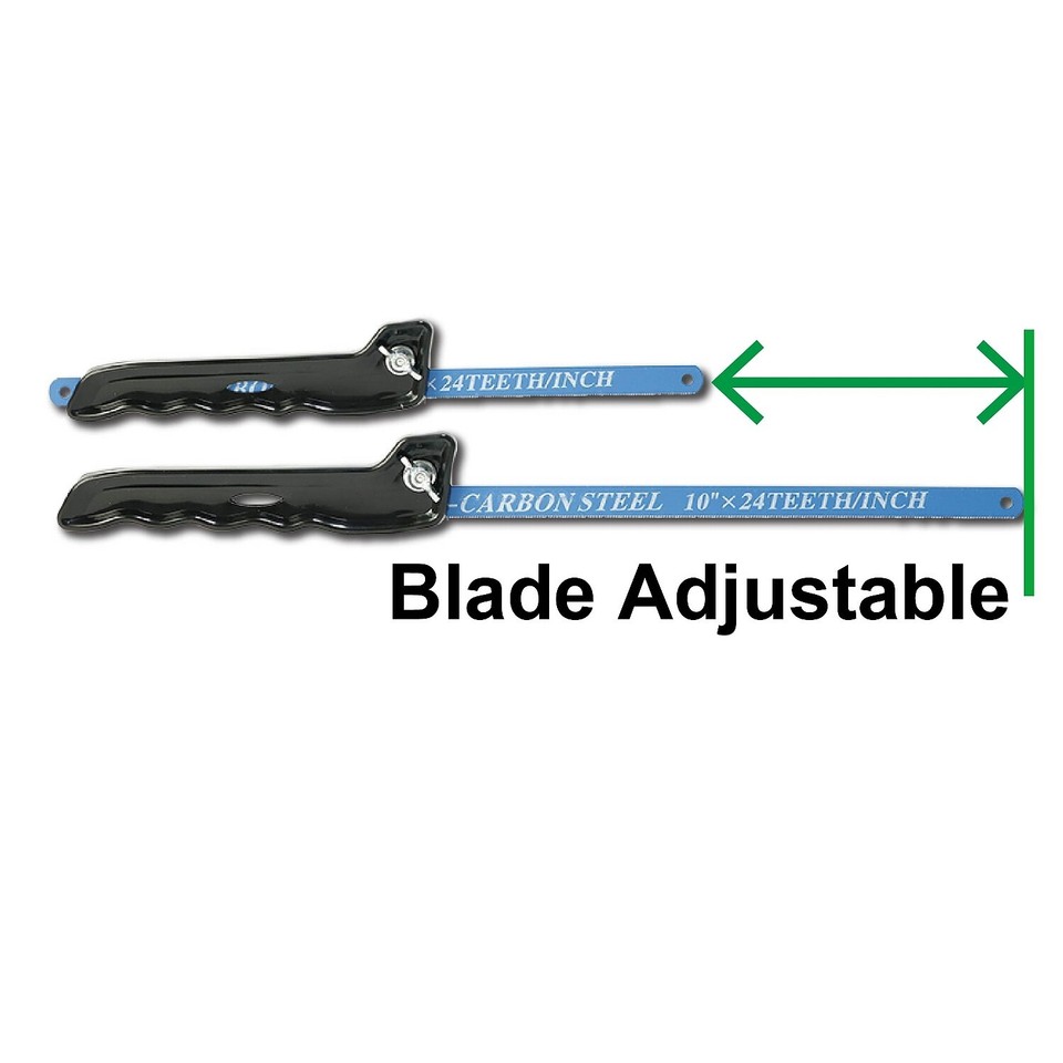 compact hand saw HACKSAW BLADE ergonomic PLASTIC HANDLE flush cut ...