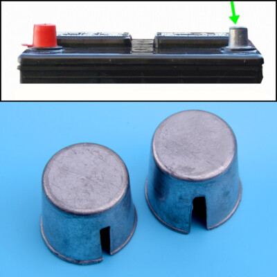 2pcs Car Battery Post Repair Shims - Repair Worn Posts Loose Terminal ...