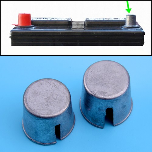 2pcs Car Battery Post Repair Shims - Repair Worn Posts Loose Terminal ...